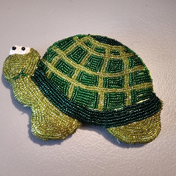 Vintage | Bags | Vintage Beaded Turtle Coin Purse | Poshmark